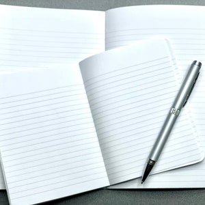 Floral Notebooks - 6 Pack Notebooks - Watercolor Design Notebooks ...