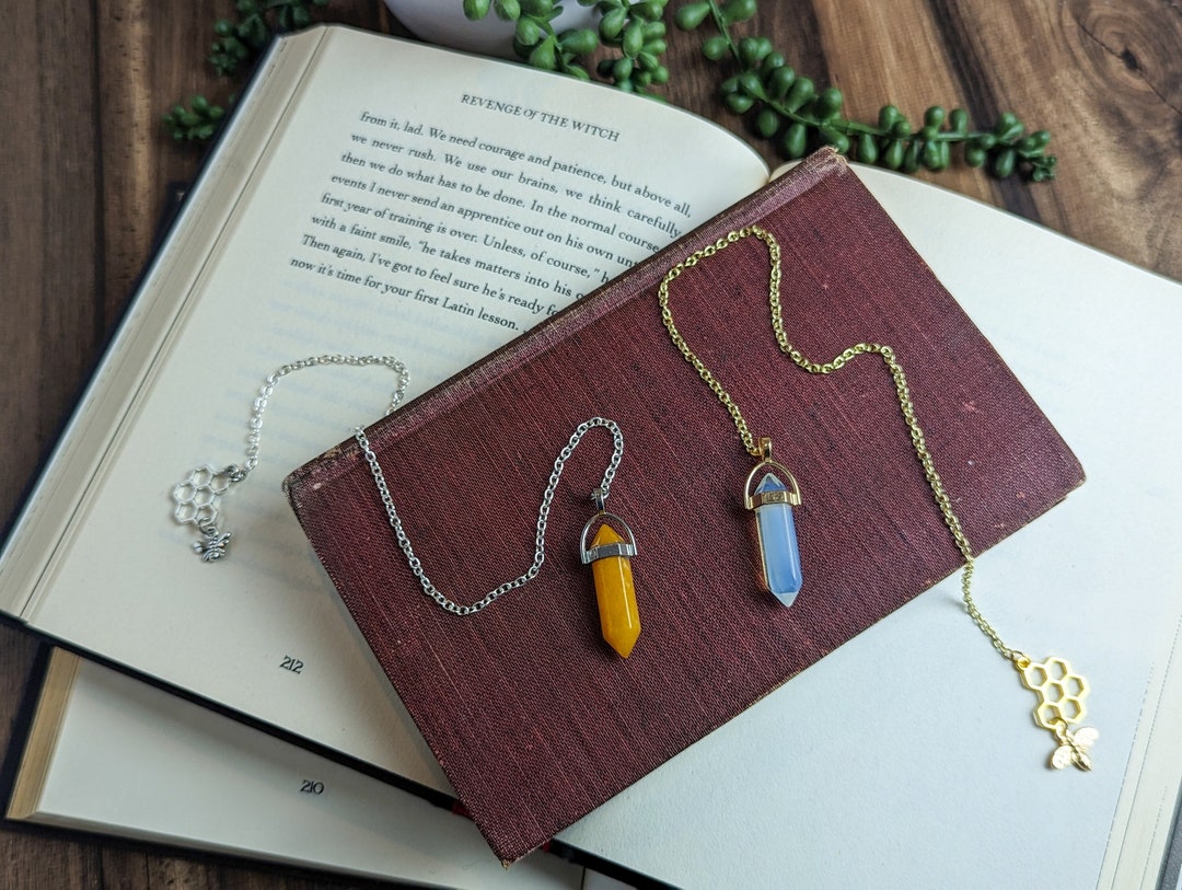 Honeycomb Crystal Chain Bookmark, Unique Bee Bookmark, Crystal Chain ...