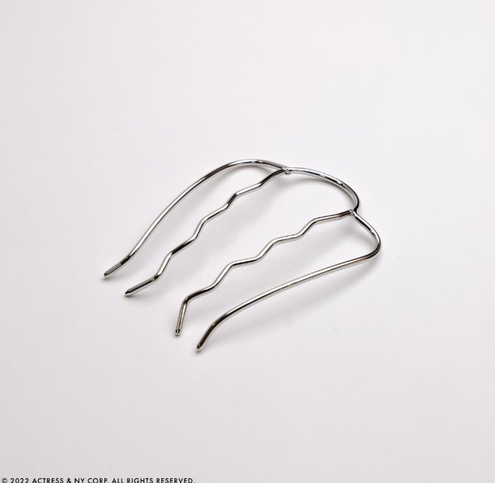 Strong Hold Minimalist Hair Pin, Wave Wired Bun Holder, Hair Fork, Hair ...