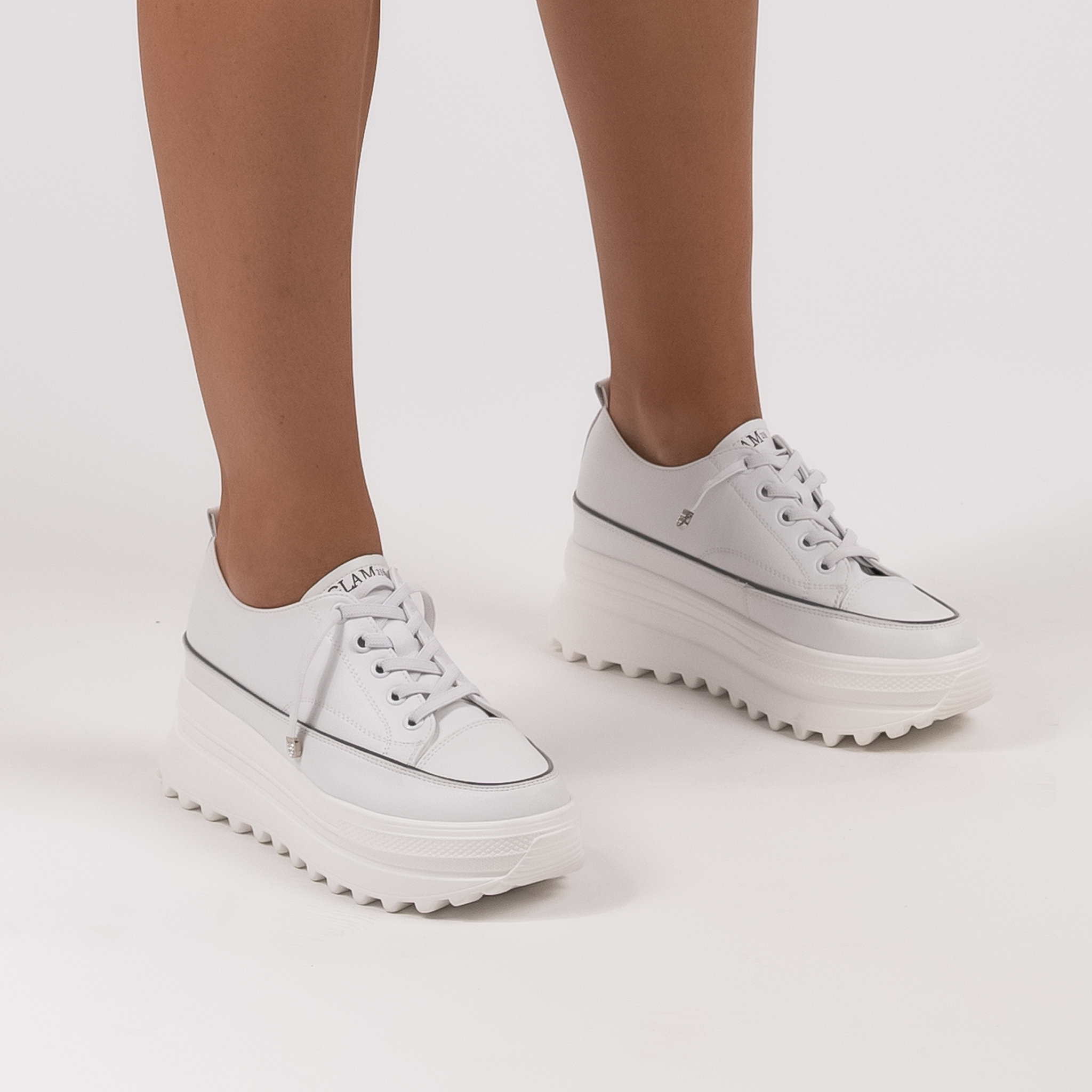Classic Leather Double Platform Sneaker - Etsy