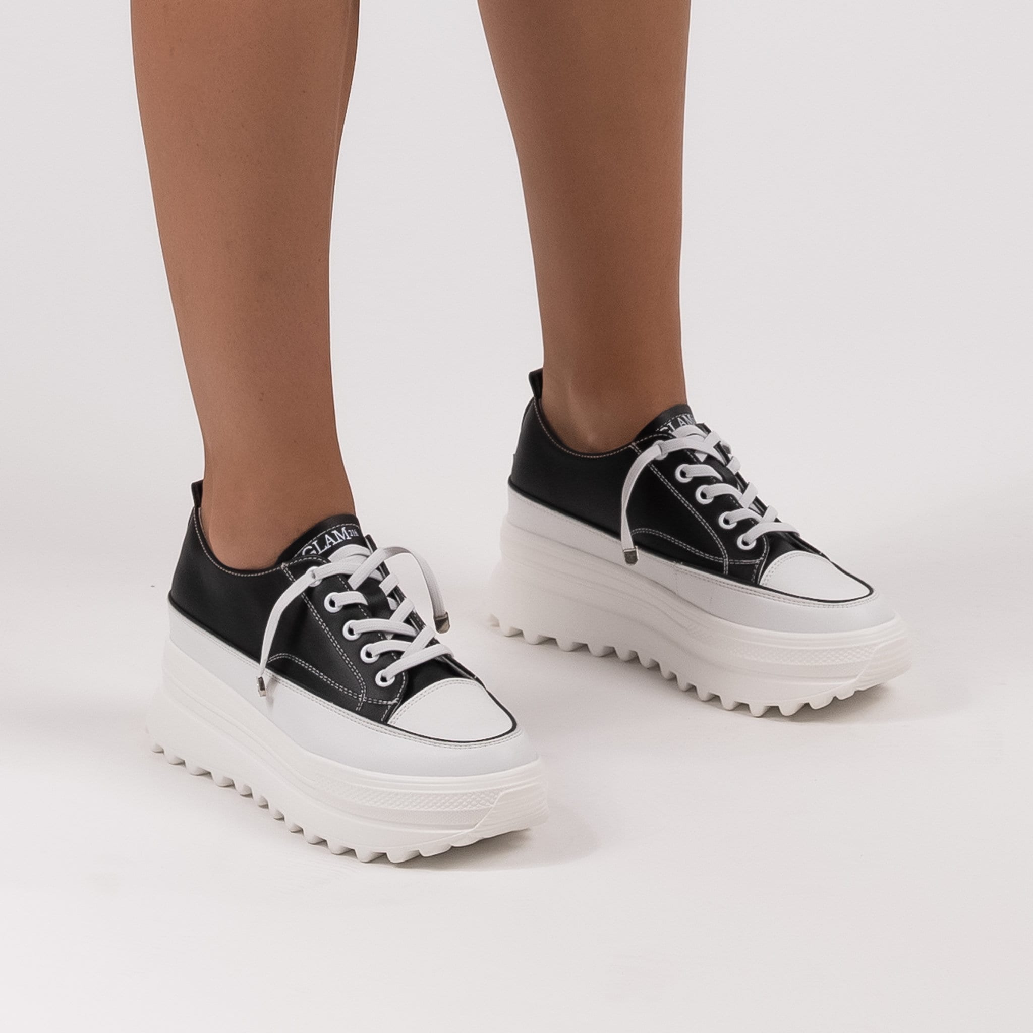 Classic Leather Double Platform Sneaker - Etsy