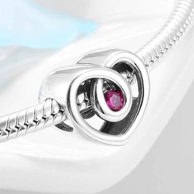 Wow Charms 925 Sterling Silver | Charms Infinity Love Heart Beads ...