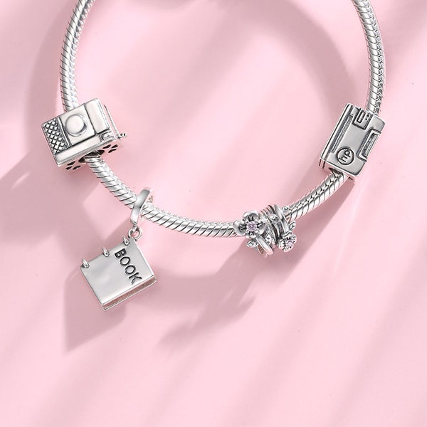 Pandora Book Charm - Etsy