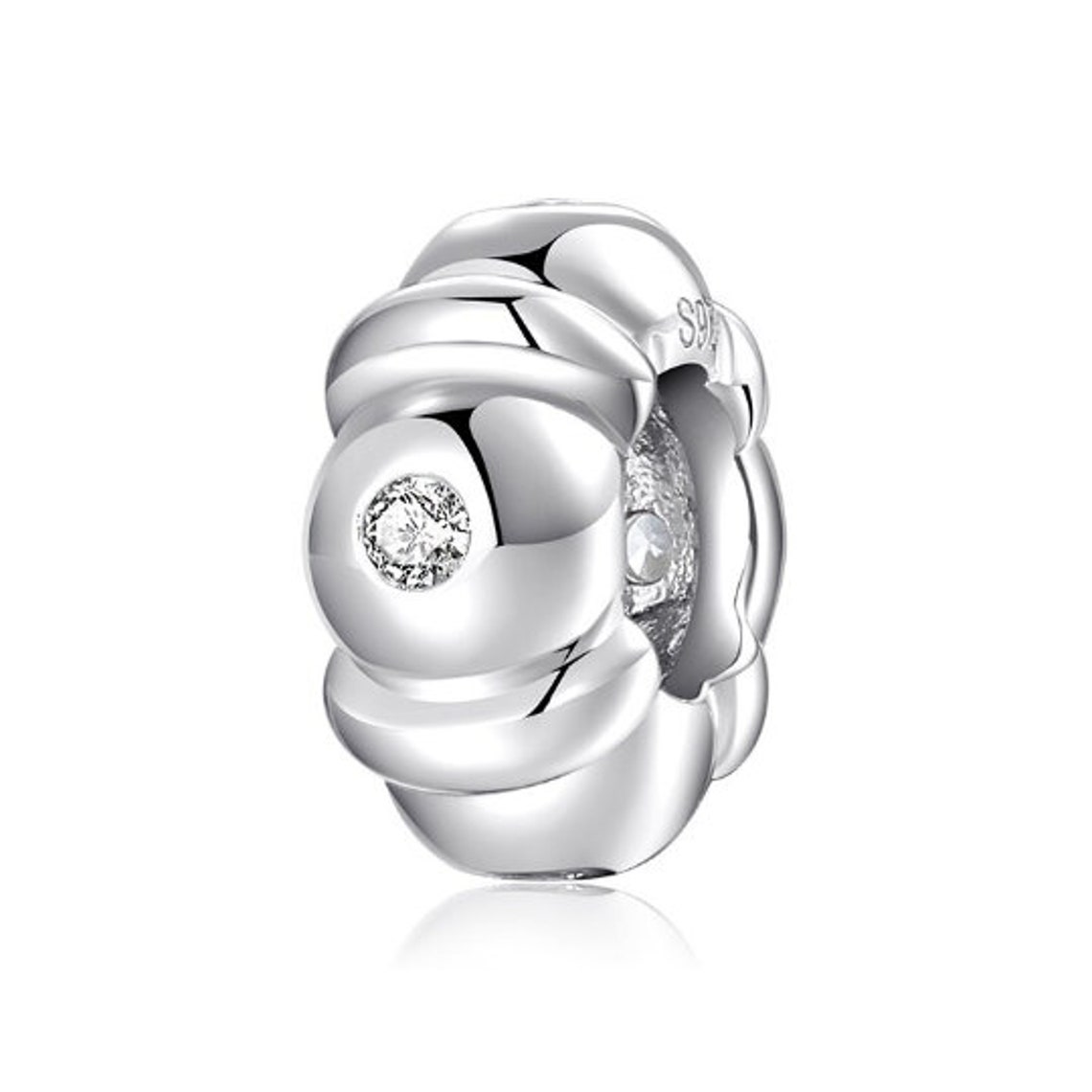 Wow Charms 925 Sterling Silver | Charms Stoppers Spring Flower Six ...
