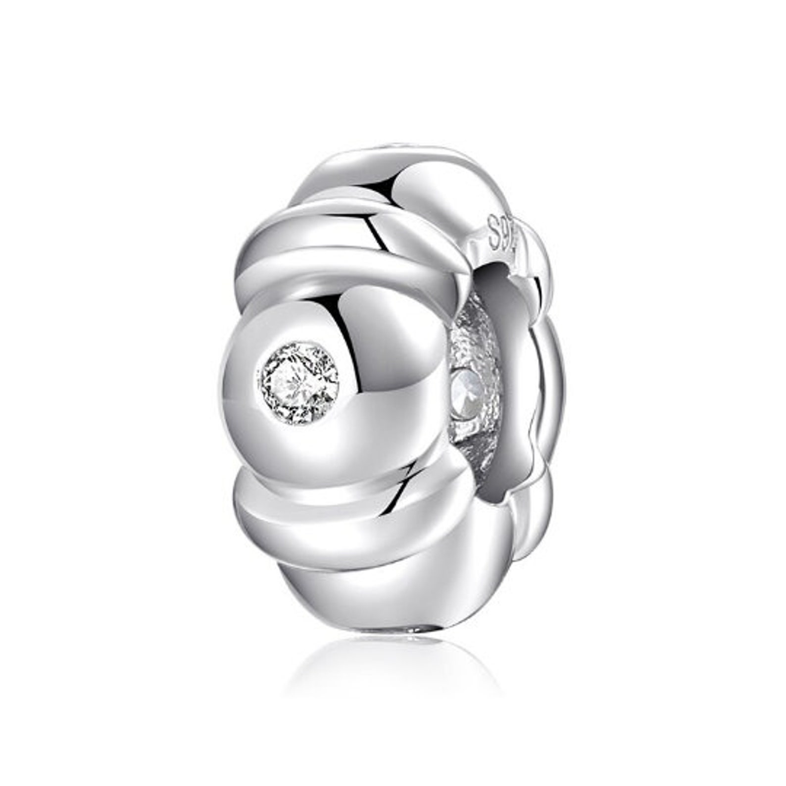 Wow Charms 925 Sterling Silver | Charms Stoppers Spring Flower Six ...