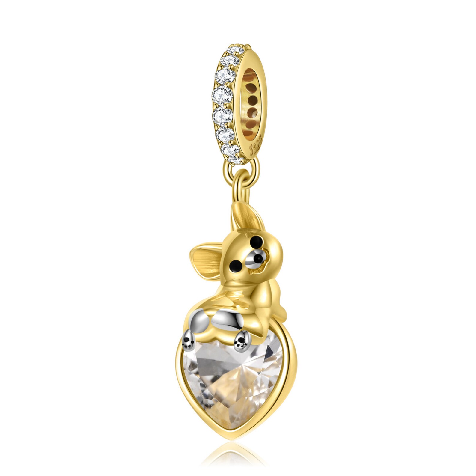 Wow Charms 925 Sterling Silver | Charms Animal Pendant & Zirconia ...