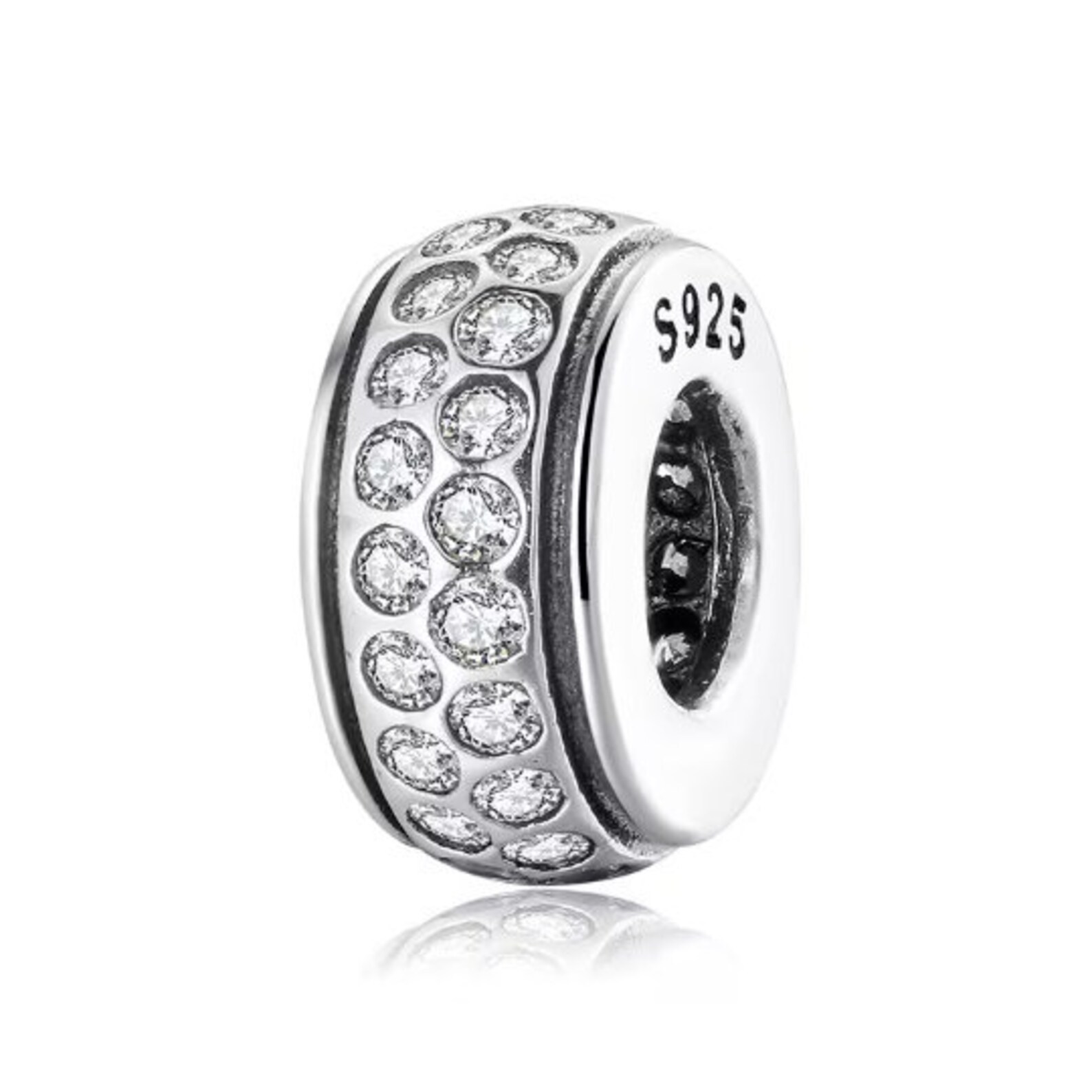 Wow Charms 925 Sterling Silver | Charms Stoppers Spring Flower Six ...
