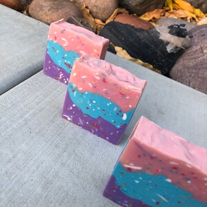 Berry Confetti Cold Process Soap - Etsy