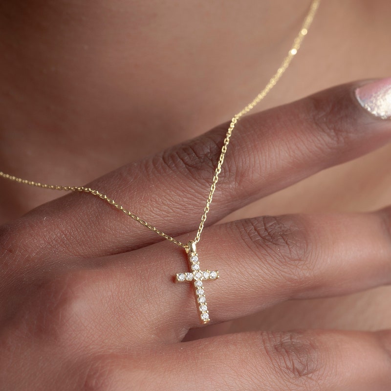 Cross Necklace Women - Etsy