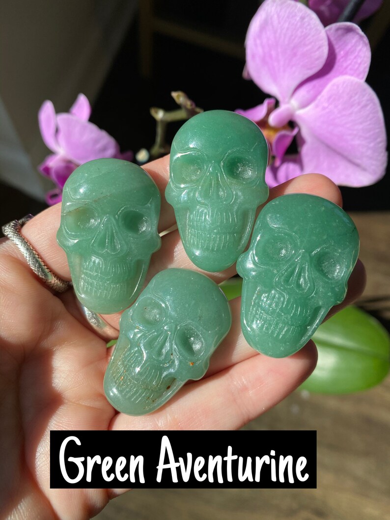 Mini Crystal Skulls/ Crystal Skull Carving Gemstone Skulls - Etsy