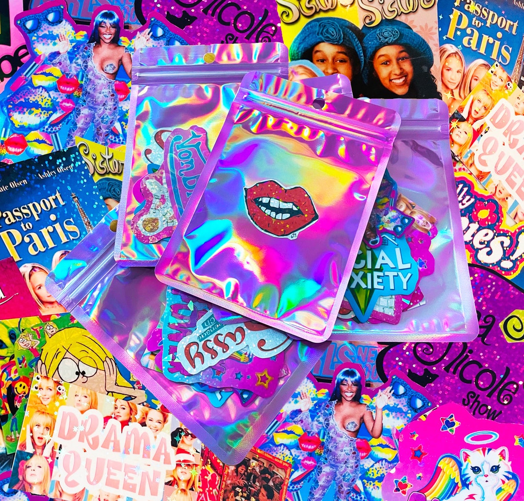 THC Y2k 2000s Party Sticker Packs - Etsy