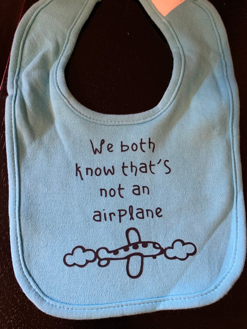 We Both Know Bib - Etsy