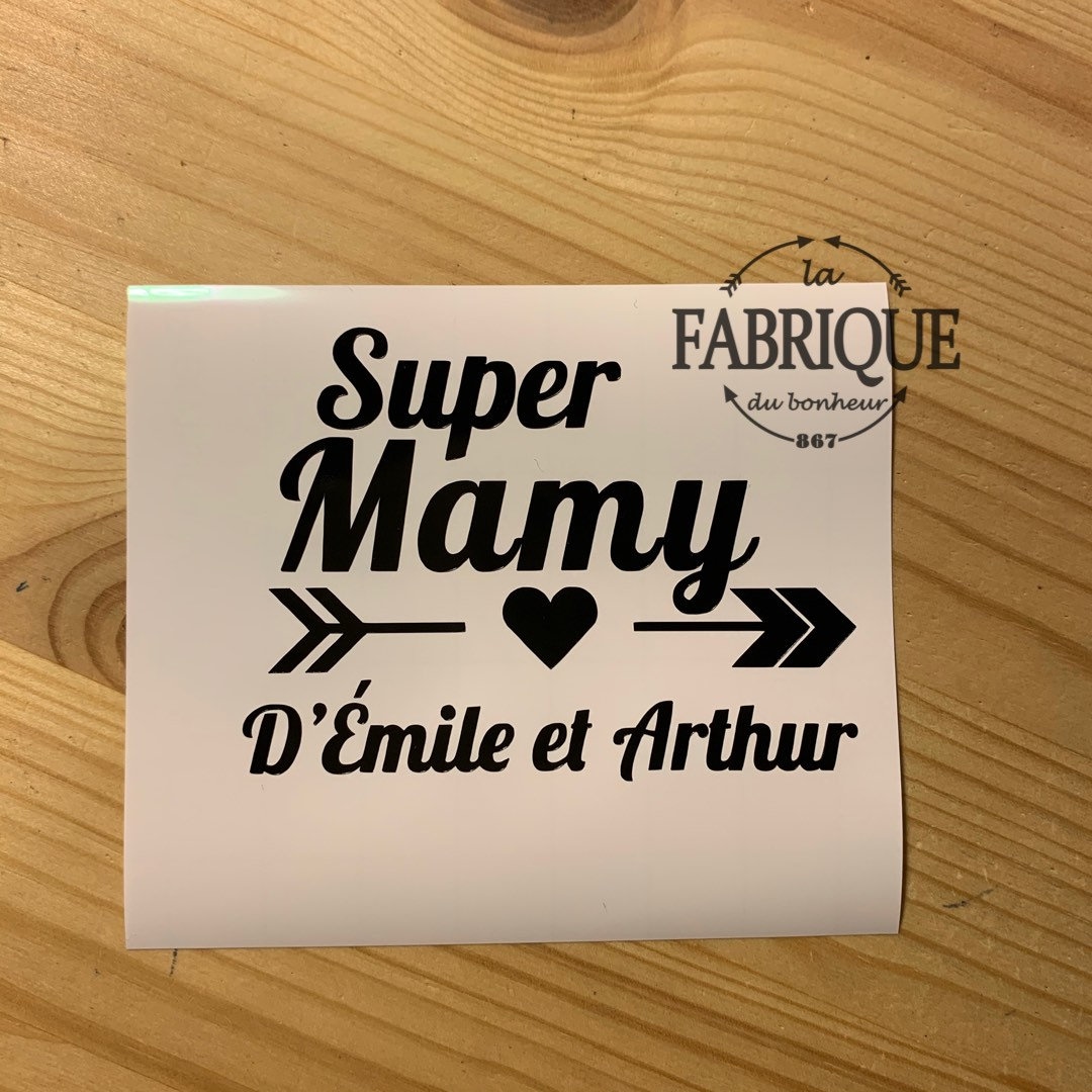 Super Mamy Decal - Etsy