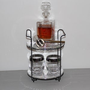 Disco Mini Bar Cart - Etsy