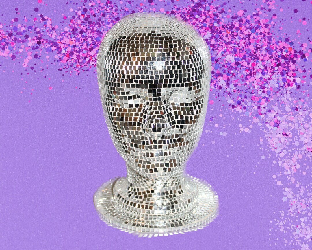 Disco Style Head - Etsy