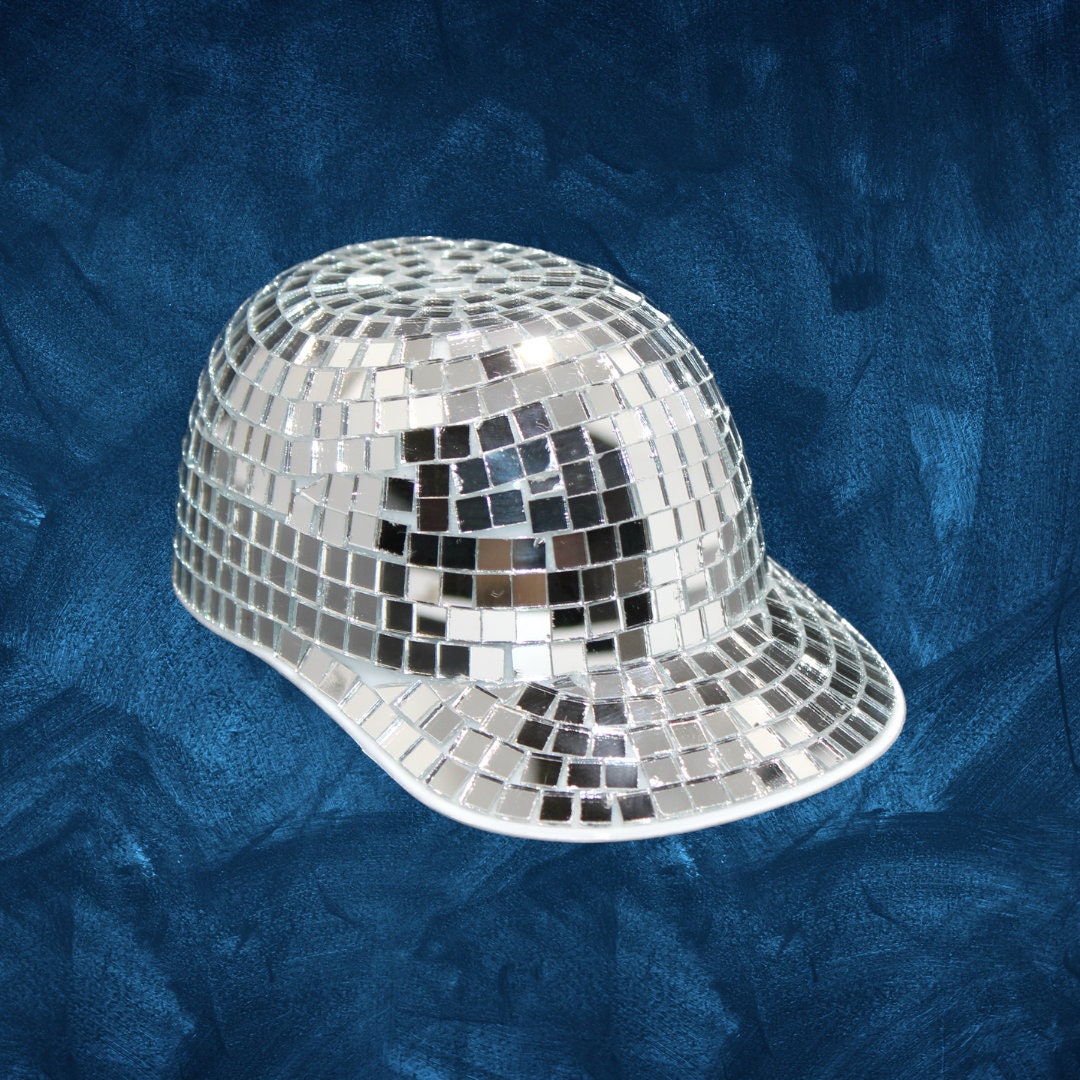 Disco Baseball Mini Helmet - Etsy
