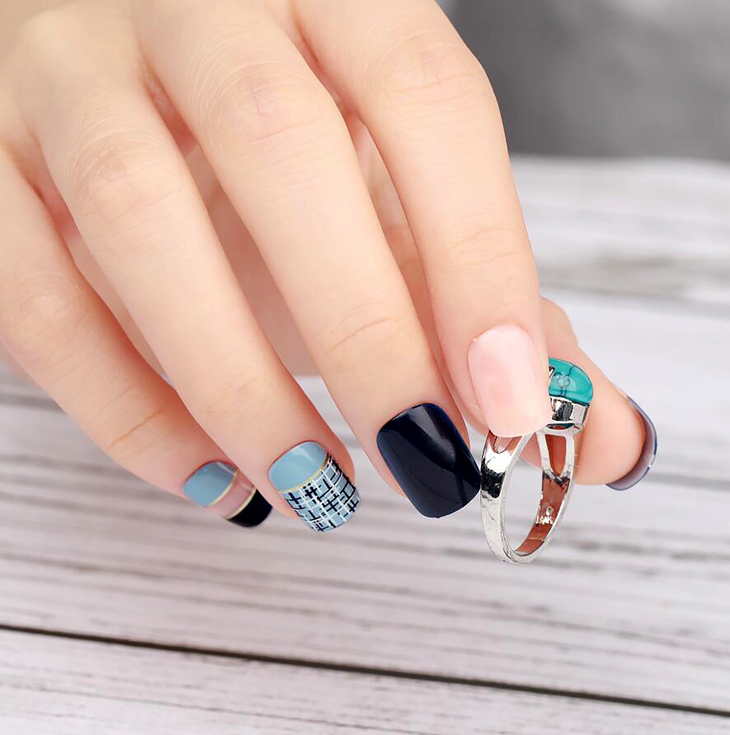 Press on Nails Square | Press on Nails Short Square | Square Press on ...
