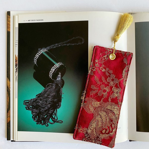Fabric Bookmark - Etsy