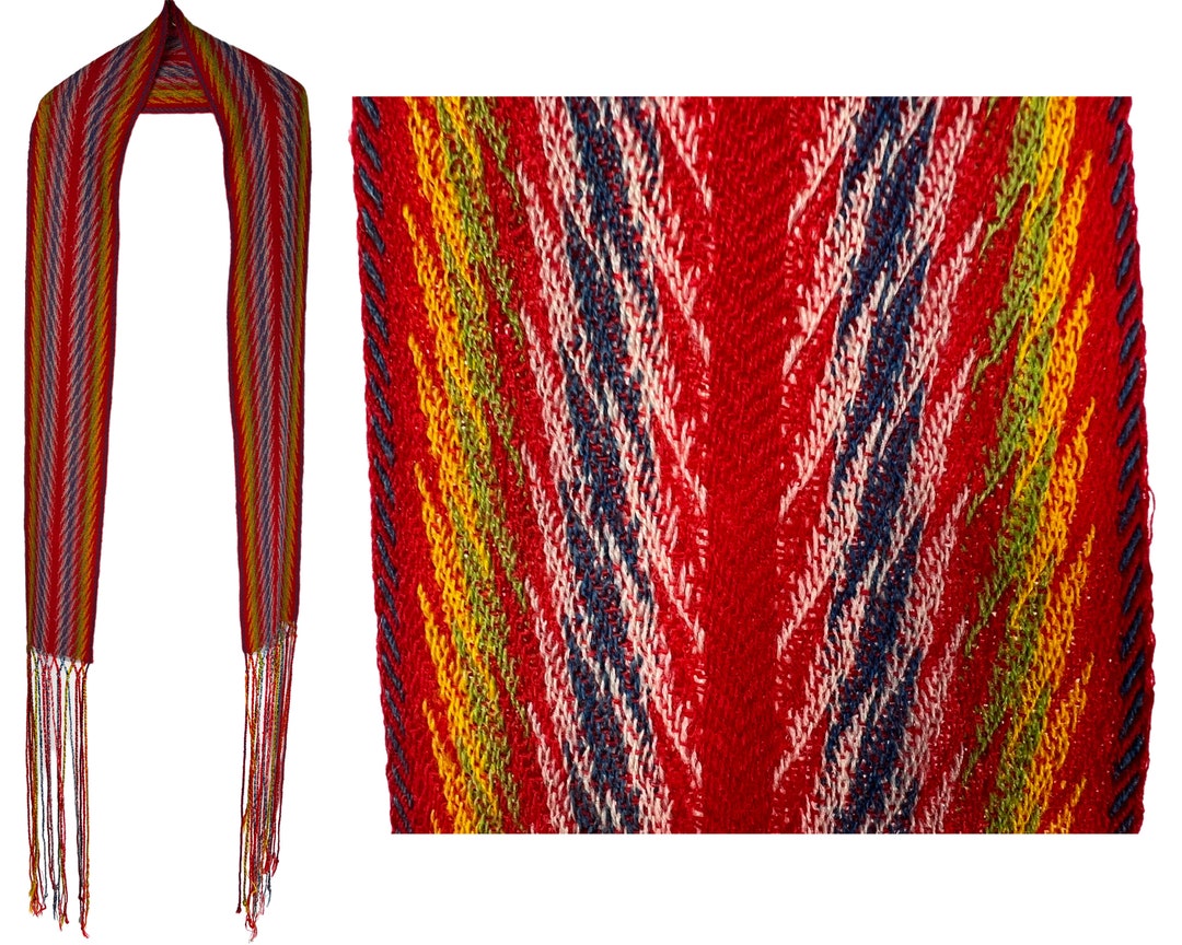 Long Vintage 1920s Quebec Ceinture Fléchée French Canadian - Etsy