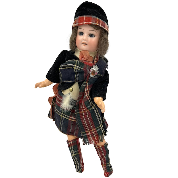 Scottish Bisque Doll - Etsy