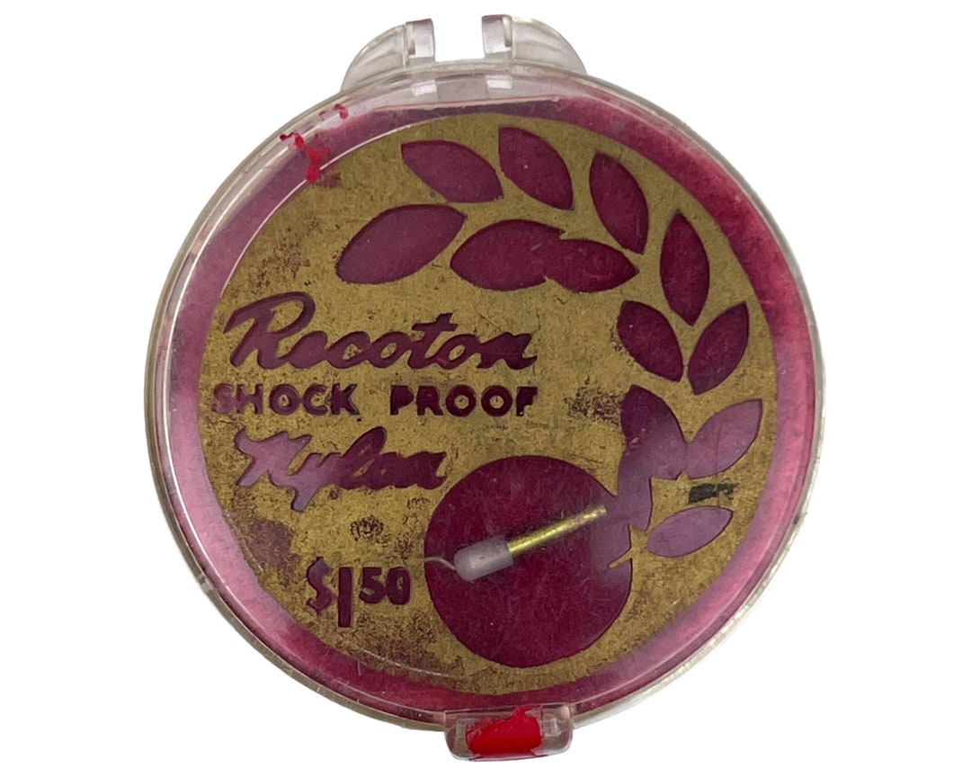 Vintage 1940s Recoton Nylon Phonograph Needle W Brush - Etsy