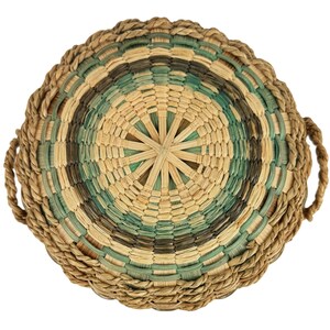 Vintage Wabanaki Sweetgrass Basket With Handles – Mi’kmaq or ...