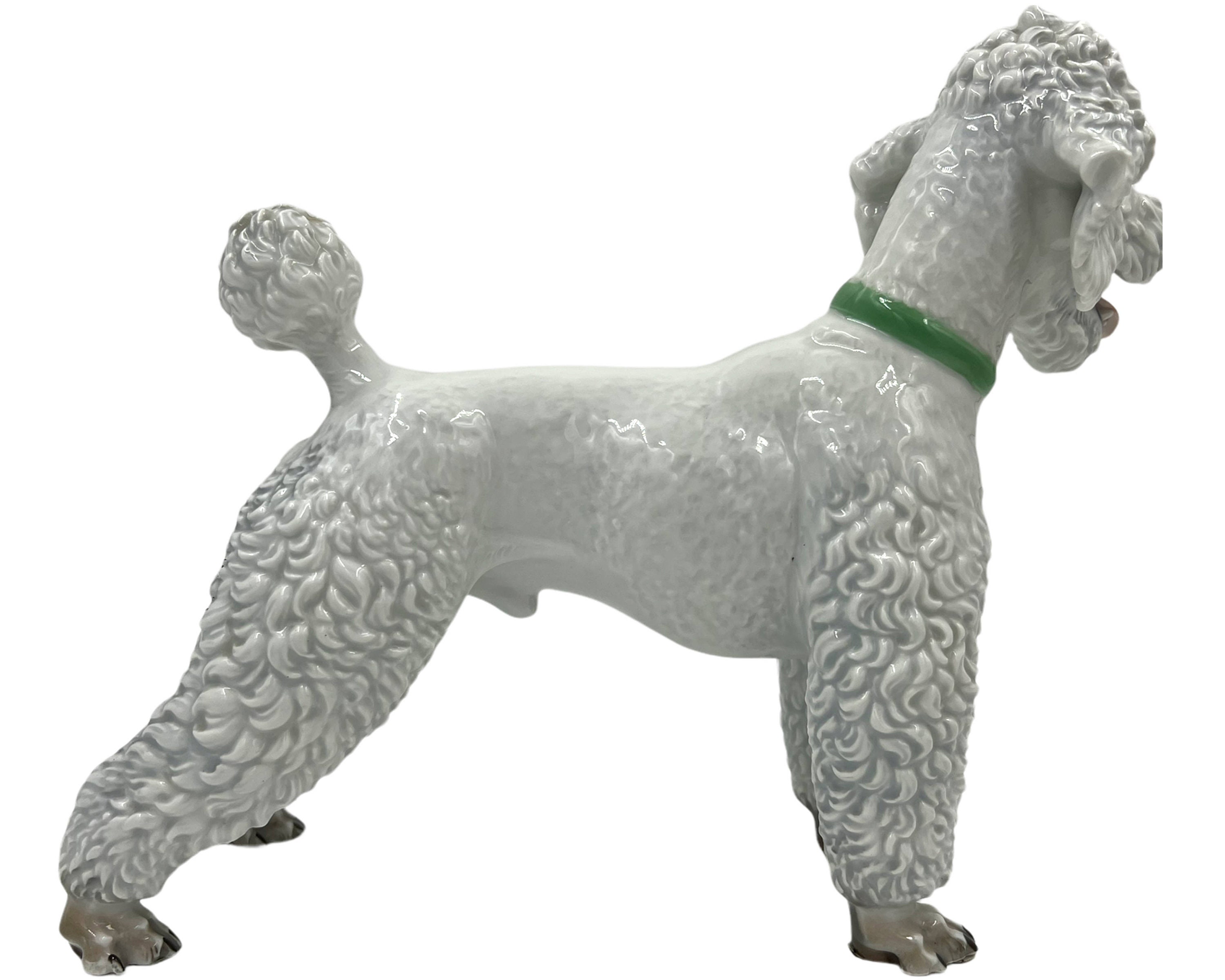 Vintage 1950s Rosenthal Porcelain Standard Poodle Dog Figurine - Etsy
