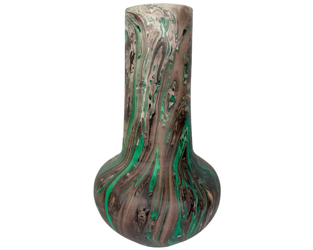 Vintage Southwest Swirl Pottery Vase Bryce Canyon Utah Mt Rushmore ...