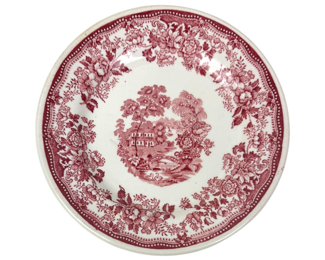 Vintage Clarice Cliff Tonquin Side Plate 7” Vitrified Restaurant Ware ...