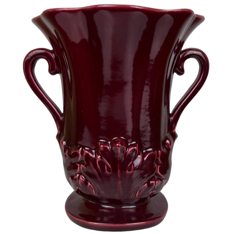 Red Wing Pottery Vase - Etsy