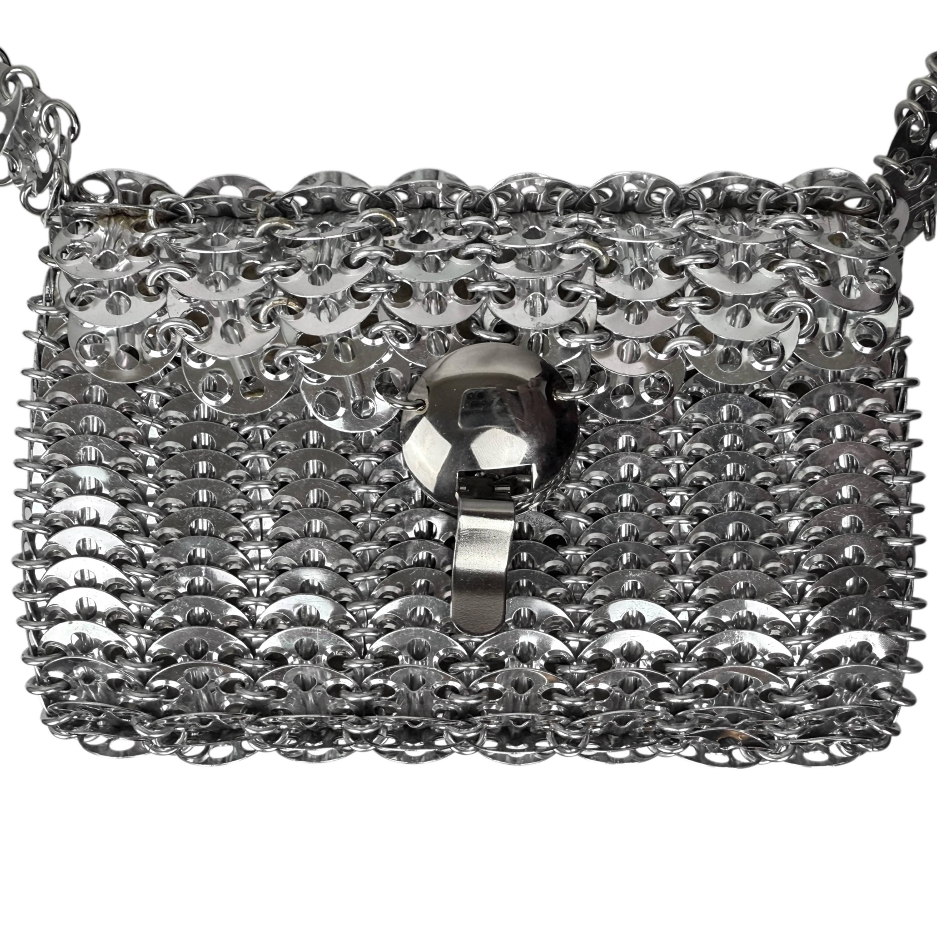 Iconic Paco Rabanne 1969 Shoulder Bag Purse Metallic Discs - Etsy