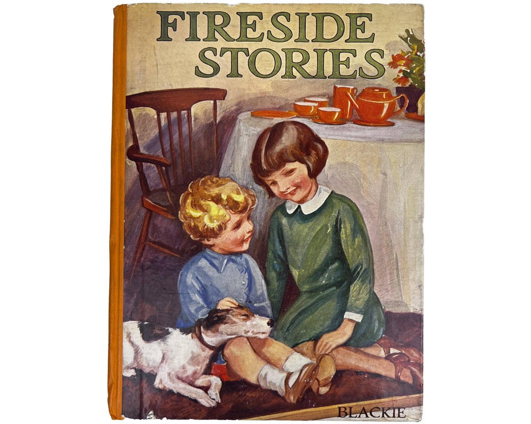 Antique Children’s Book Fireside Stories Anne Anderson Illustrated ...