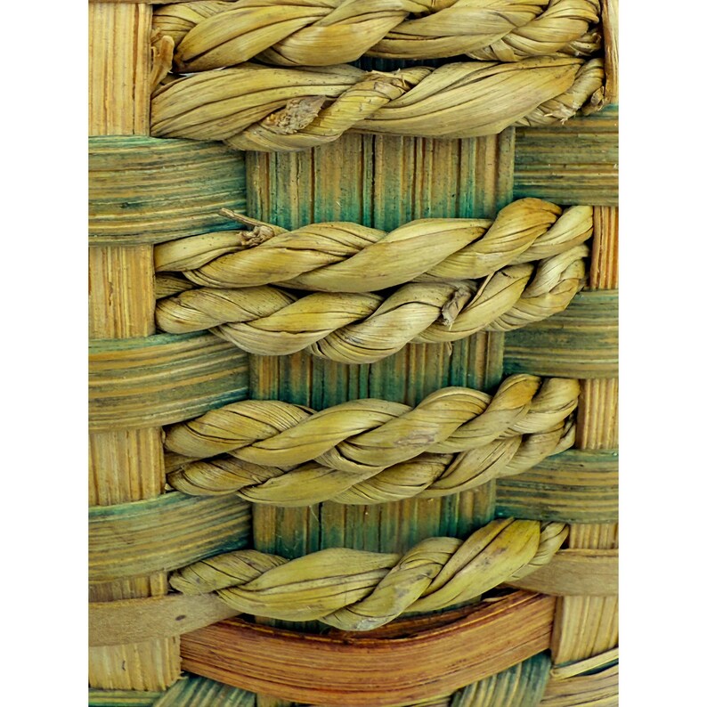 Vintage Wabanaki Sweetgrass Basket With Handles – Mi’kmaq or ...
