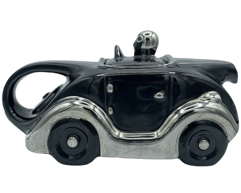 Vintage T42 Racing Car Teapot Sarsaparilla Deco Designs 1985 - Etsy