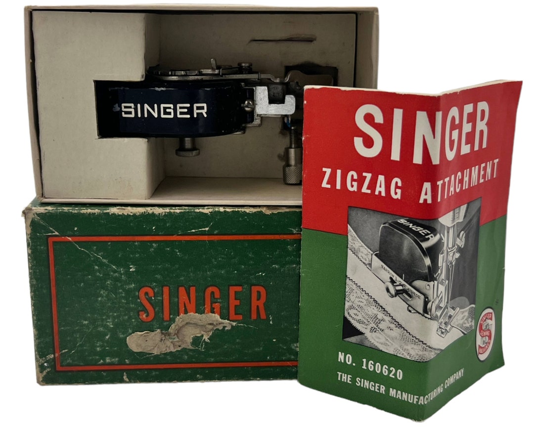 Vintage Singer Sewing Machine Zigzag Attachment 160620 for - Etsy