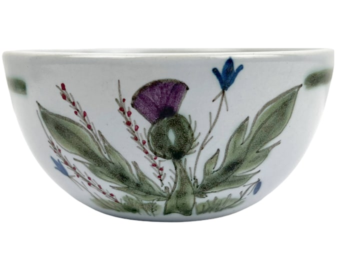 Vintage Buchan Thistle Ware Coupe Soup Bowl Scottish Stoneware 233 - Etsy