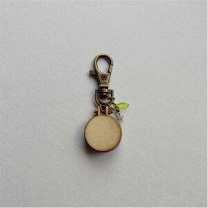 Hand-embroidered Citrus Keychain | Mini Embroidered Keychain ...