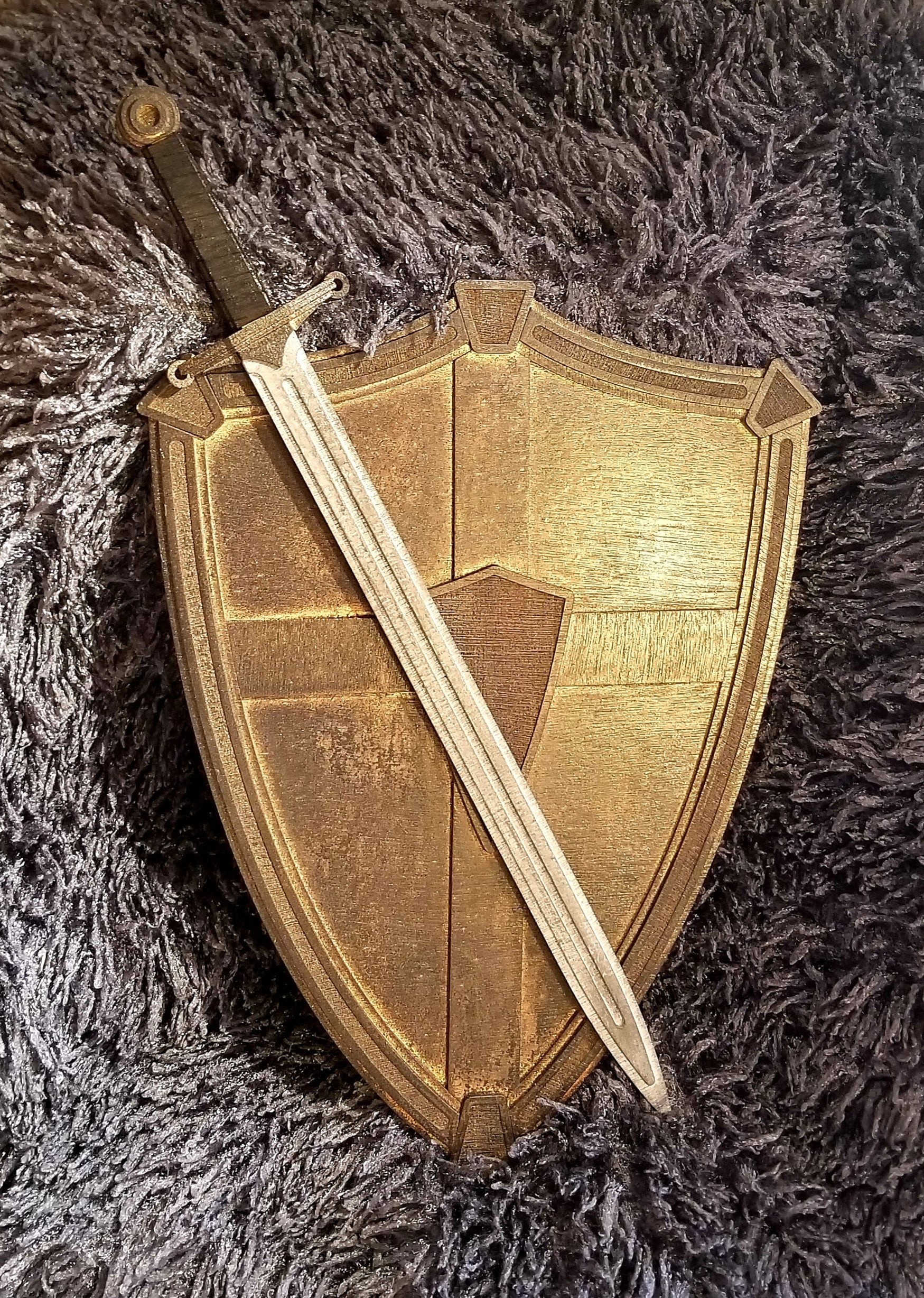 Digital Pattern - Playsized Knight's Sword and Shield Set SVG ...