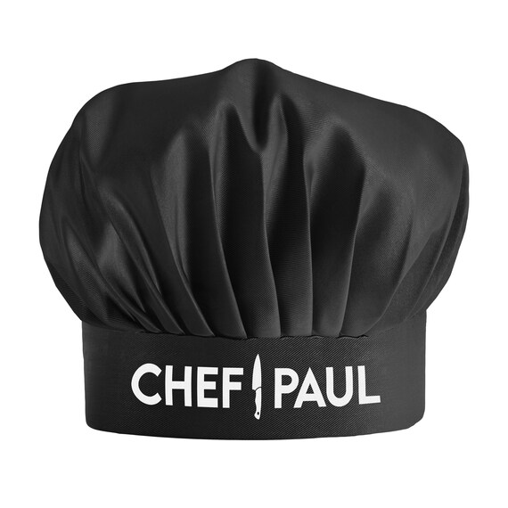 Custom Chef Hat Personalize With Any Name Adjustable - Etsy