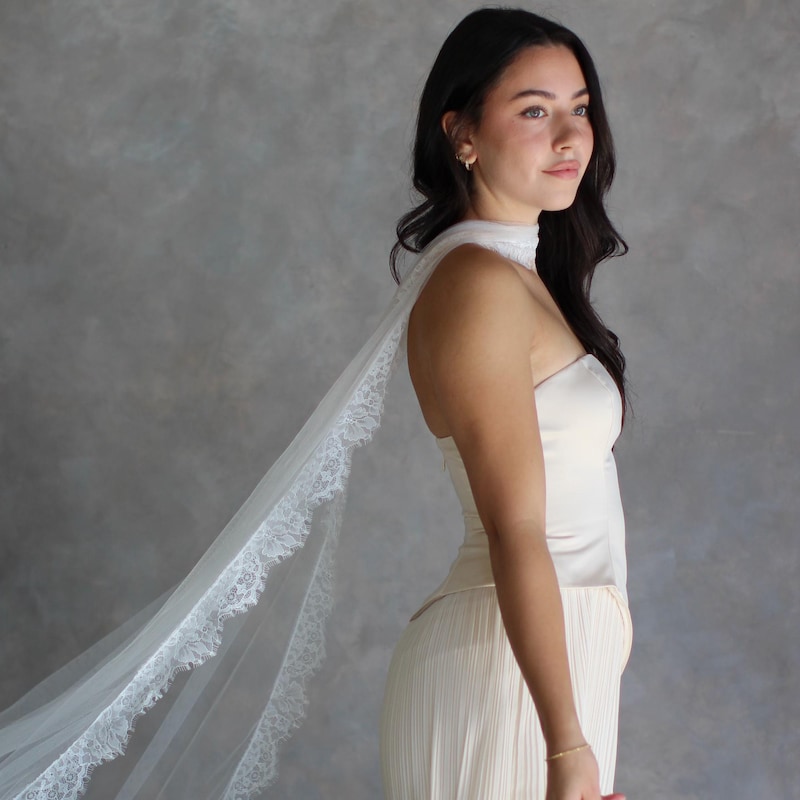 Net Scarf Wedding - Etsy