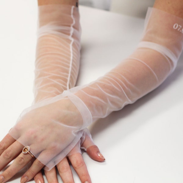 Tulle Gloves - Etsy