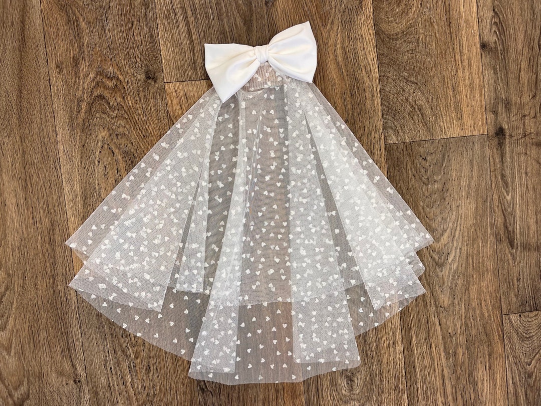 Double Layer Heart Veil - Etsy