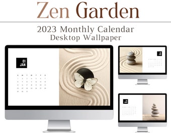 2023-2024 Student Desktop Organizer Wallpapers 36 Calendar - Etsy