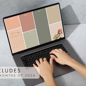 2024 Spring Organizer Calendar Wallpaper, Computer Background ...