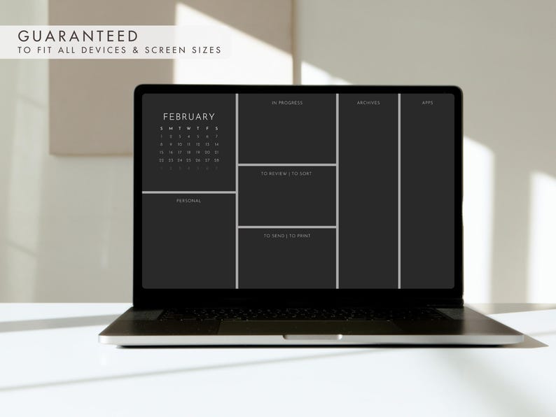 2026 Onyx Organizer, Desktop Wallpaper, Computer Background, Calendar ...