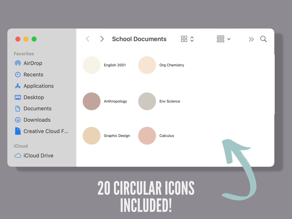 40 Folder Icons for Mac & PC Desktop Folder Icons Macos | Etsy