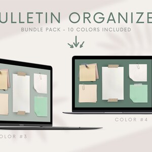 Desktop Wallpaper Bundle Pack, Bulletin Organizer, Computer Wallpaper ...