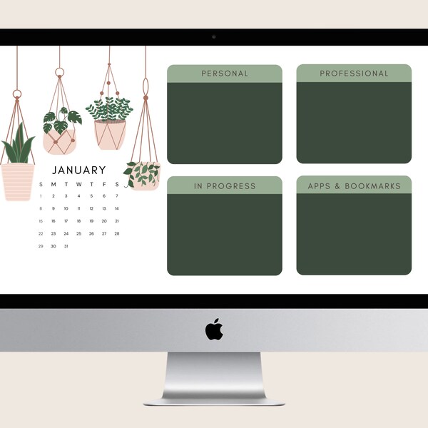 Interactive Desktop Wallpaper - Etsy