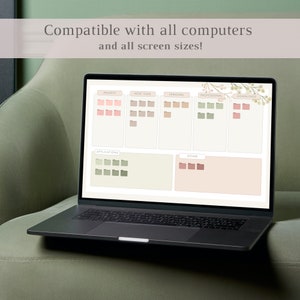 Simple Florals Desktop Organizer, Folders Icons, Computer Wallpaper ...