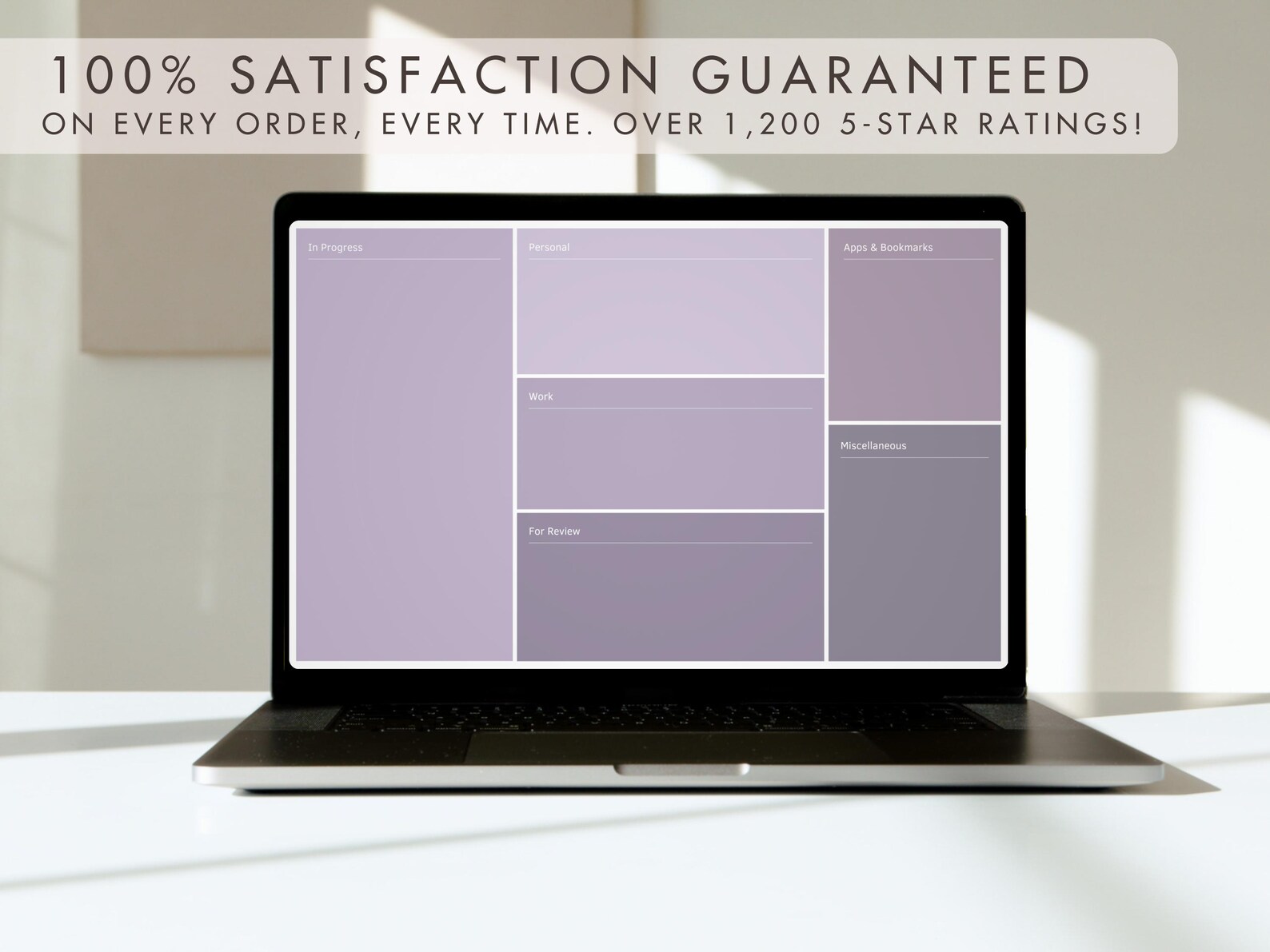 2026 Pretty Productive Wallpapers, Set of 8 Organizational Desktop ...